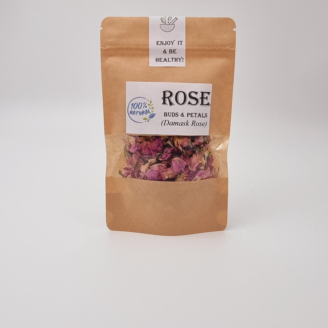 Rose Buds & Petals | Rose Flowers | Damask Rose | Bulgarian Whole Dried ...