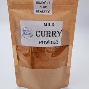 Curry Powder | Mild Curry Powder | Indian Spice Blend Premium Quality ...