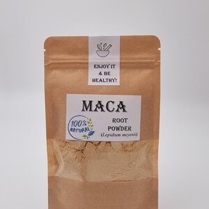 Maca Root Powder | Lepidum Meyenii Macca| Herbal | Loose | Herb | Fresh ...