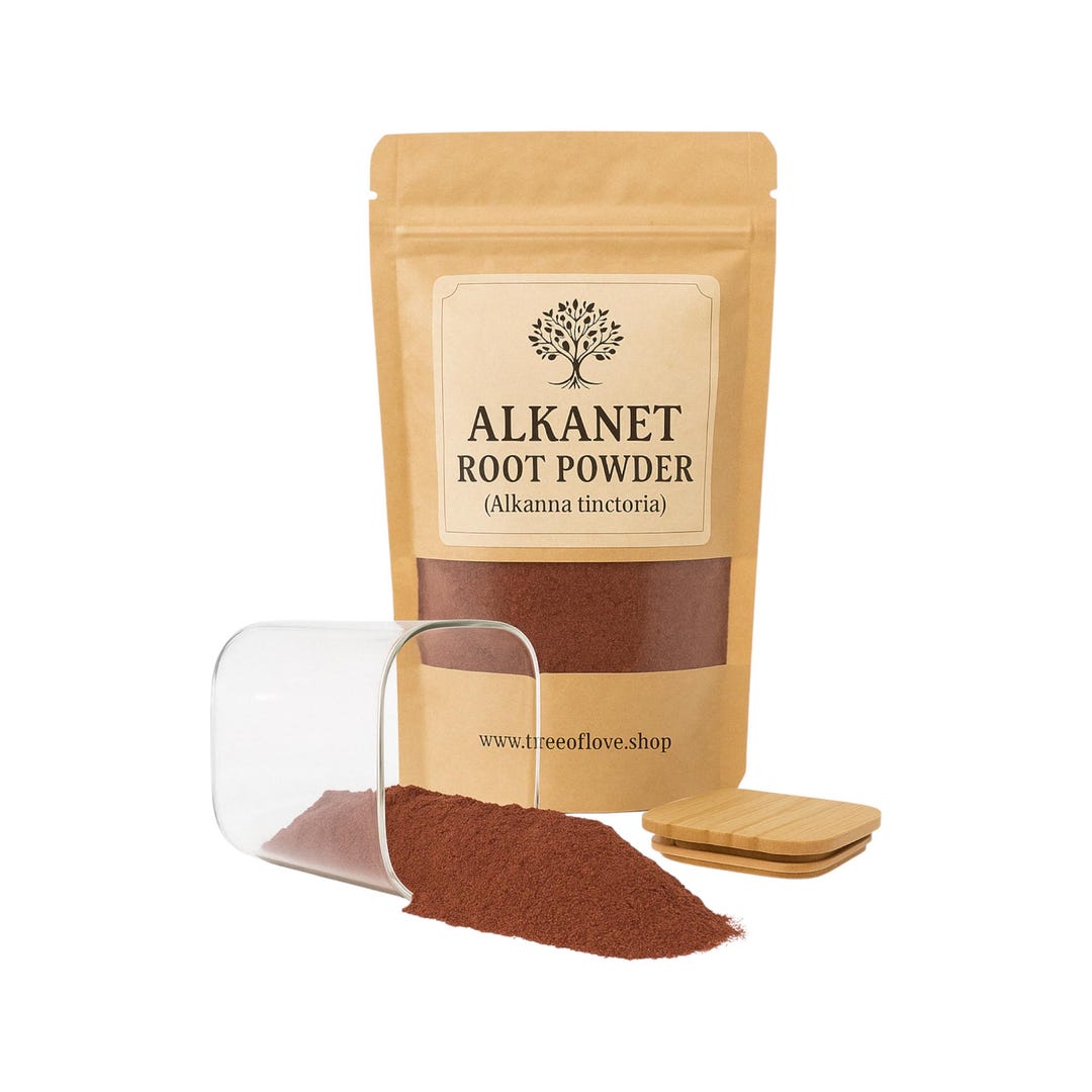 Alkanet Root Powder- Alkanna Tinctoria| Herbal | Loose | Herb | Fresh ...