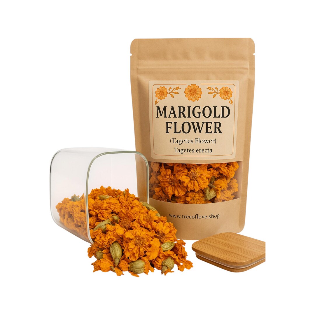 Marigold Flowers | Tagetes Flowers | Tagetes Erecta| Herbal | Loose ...