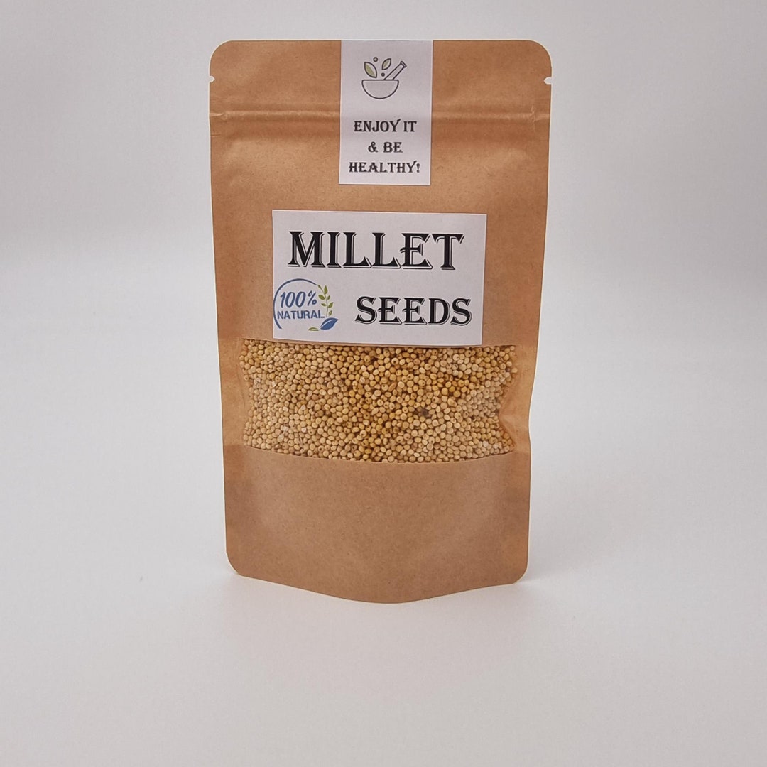 Organic Millet Seeds | Hulled Millet Seeds| Herbal | Loose | Herb ...