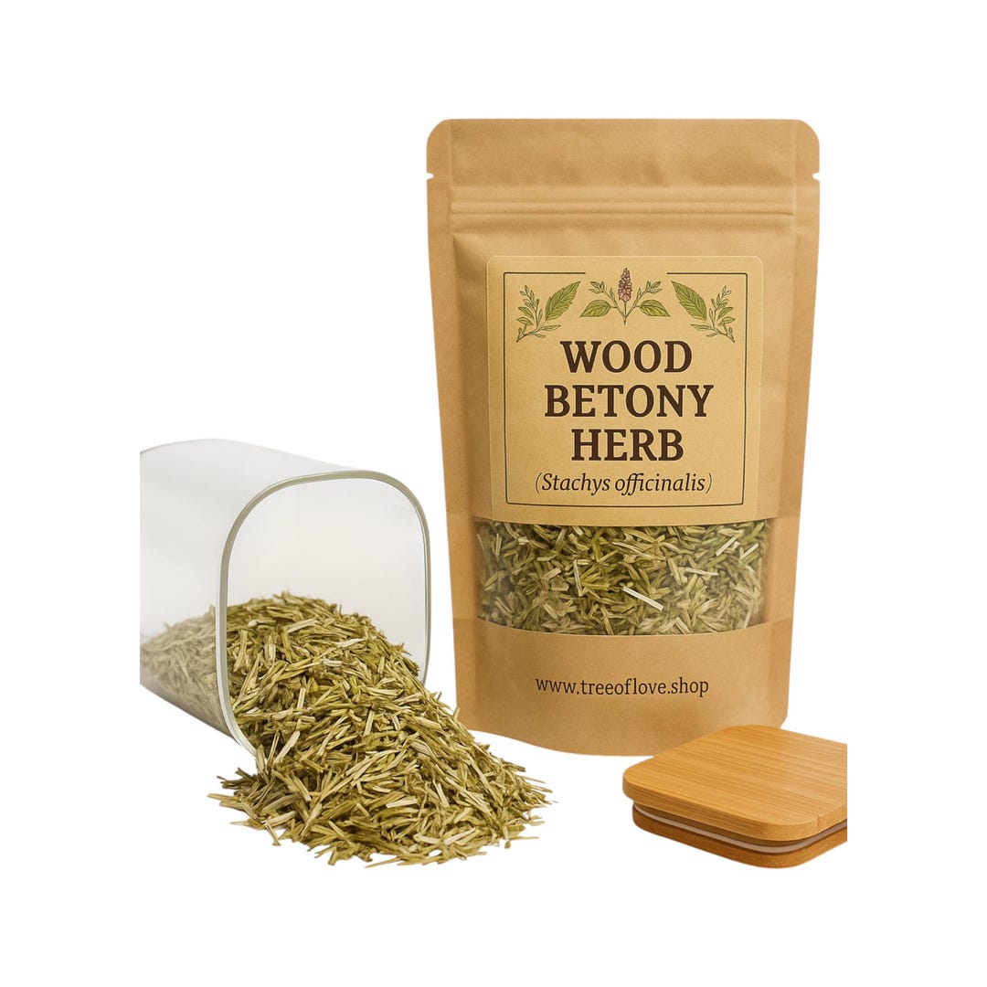 Wood Betony Tea | Wood Betony | Stachys Officinalis| Herbal | Loose ...