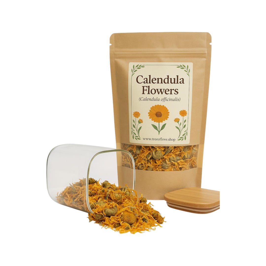Calendula Flowers | Calendula Officinalis | Dried Whole Flowers| Herbal ...