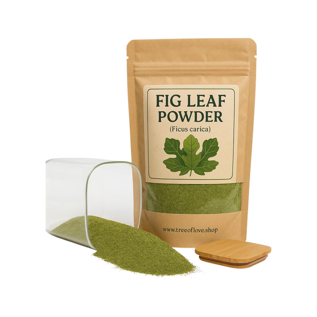 Fig Leaf Powder | Ficus Carica Folia| Herbal | Loose | Herb | Fresh ...