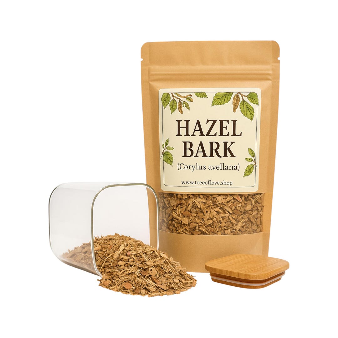 HAZEL Bark | Corylus Avellana| Herbal | Loose | Herb | Fresh Harvested ...