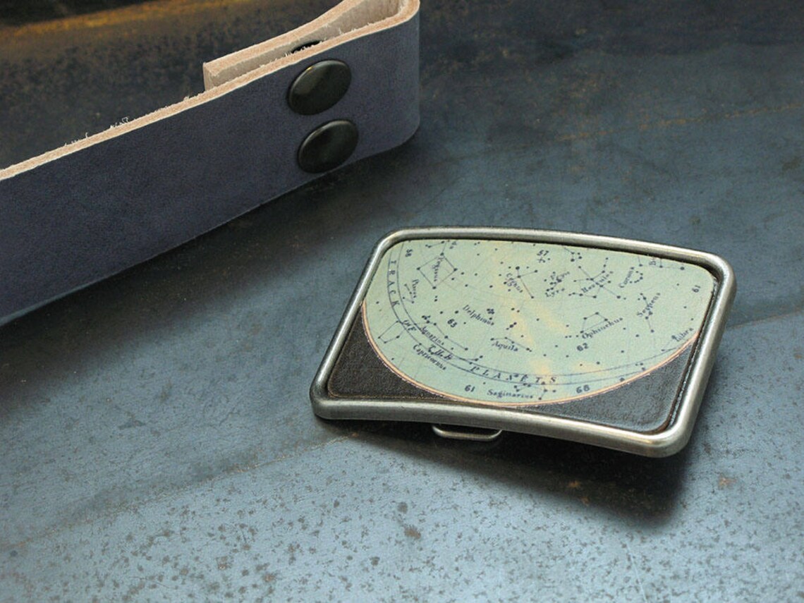 Astronomy Space Constellations Belt Buckle - Etsy