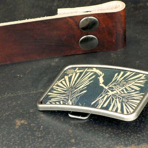 Pine Cone Tree Belt Buckle - Nature Gift - US Duties Included - Etsy