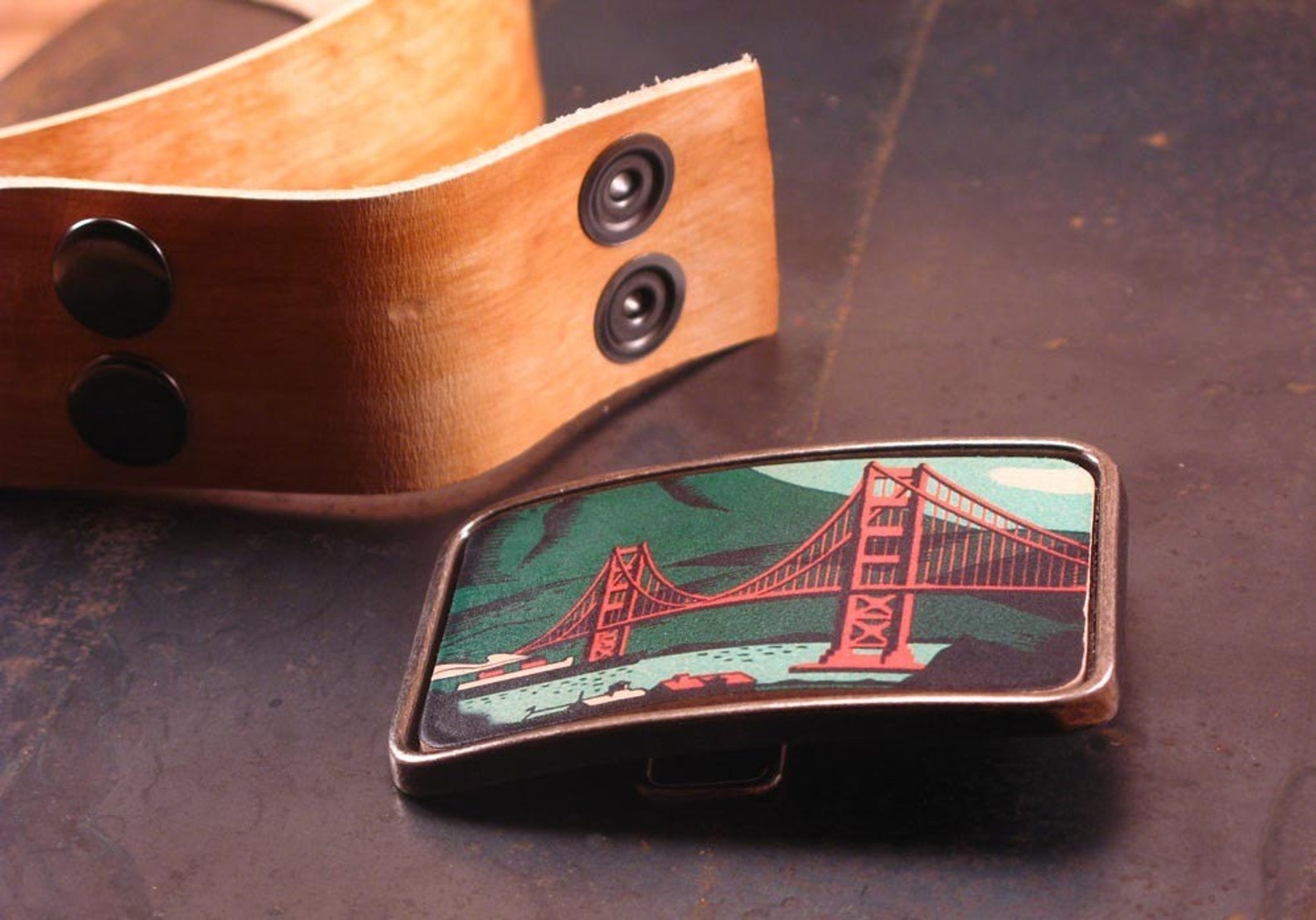 Golden Gate Bridge Belt Buckle - Etsy