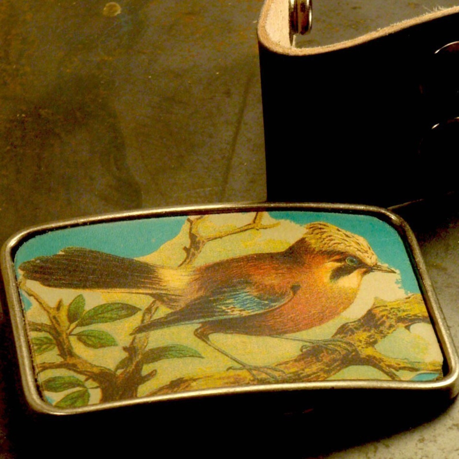 Bird Belt Buckle, the Little Birdie Told Me - Etsy