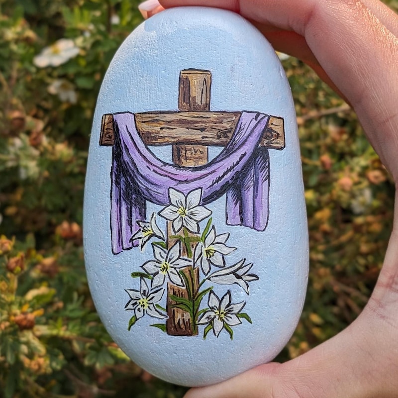 Christian Painted Rocks - Etsy