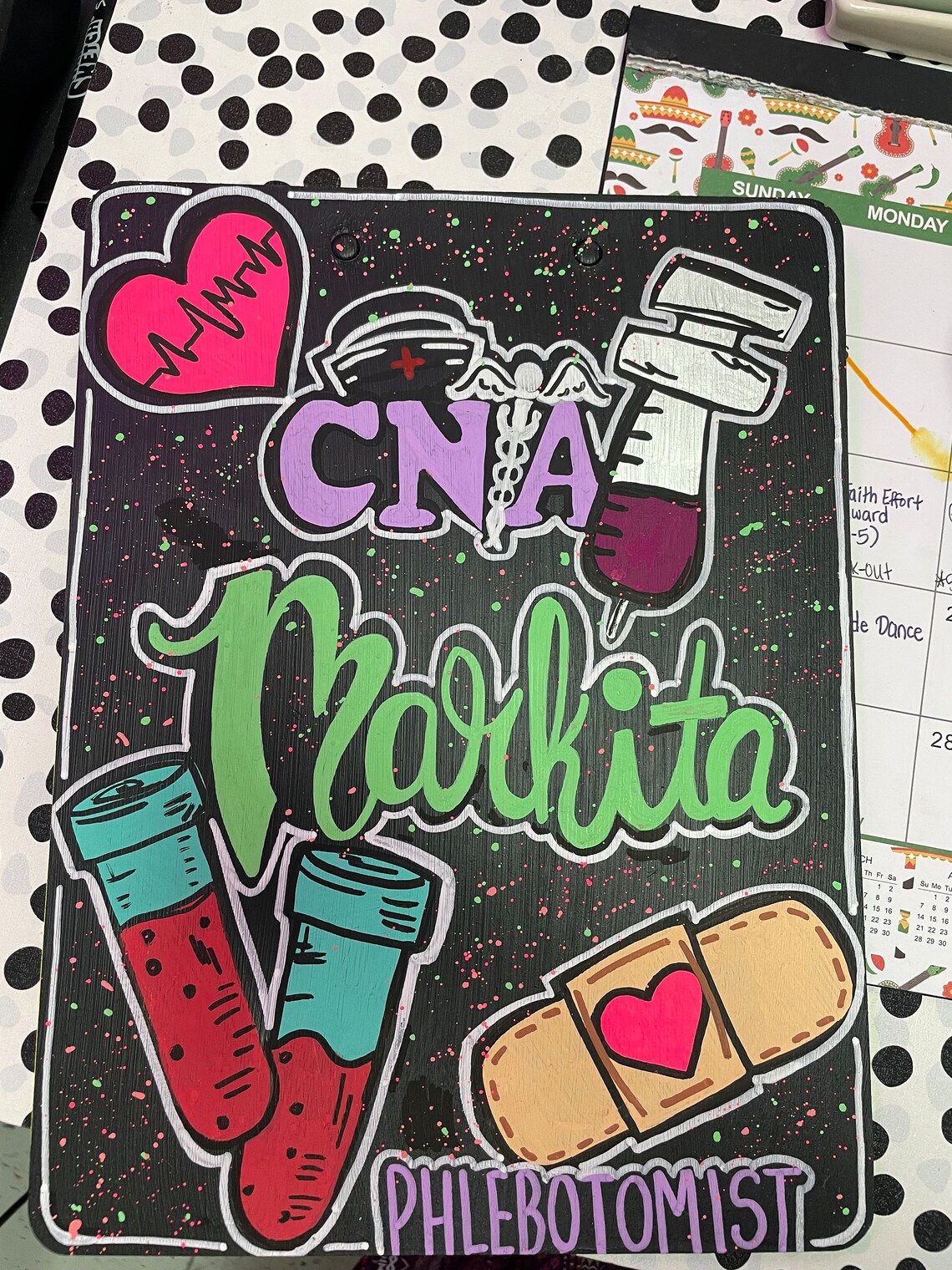 Personalized Clipboards, Hand Painted Clipboard, Teaching Supplies ...