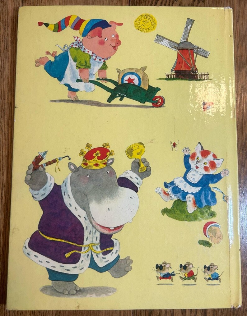 Richard Scarrys Animal Mother Goose 100 Favorite Old Rhymes 3rd ...