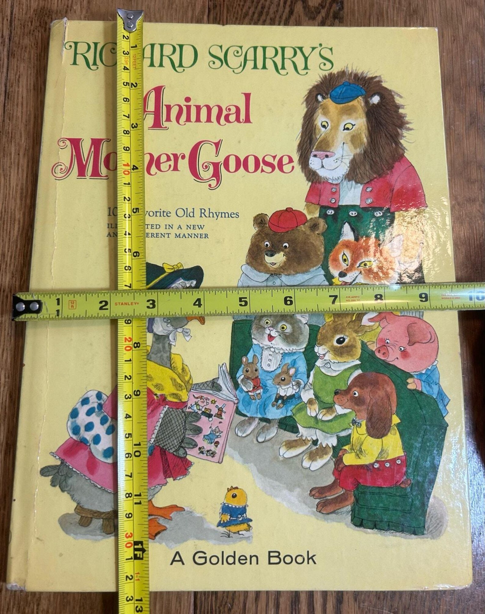 Richard Scarrys Animal Mother Goose 100 Favorite Old Rhymes 3rd ...