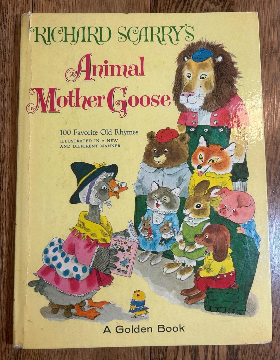 Richard Scarrys Animal Mother Goose 100 Favorite Old Rhymes 3rd ...