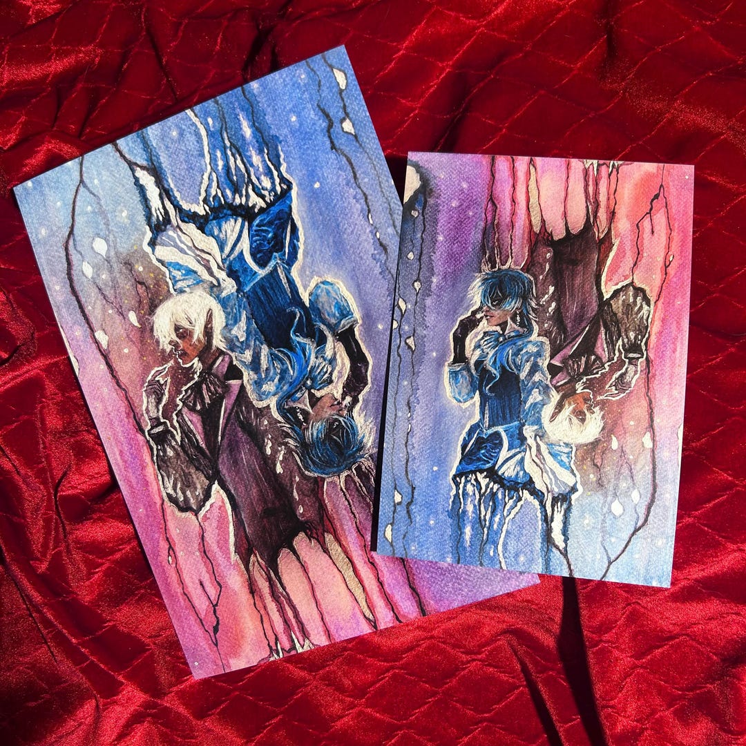 Vanitas & Noe Archiviste (vanoe)- Print of Oil Pastel Drawing and ...