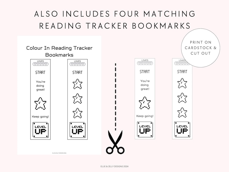 Kids Gaming Theme Reading Tracker | Book Challenge | Reading ...