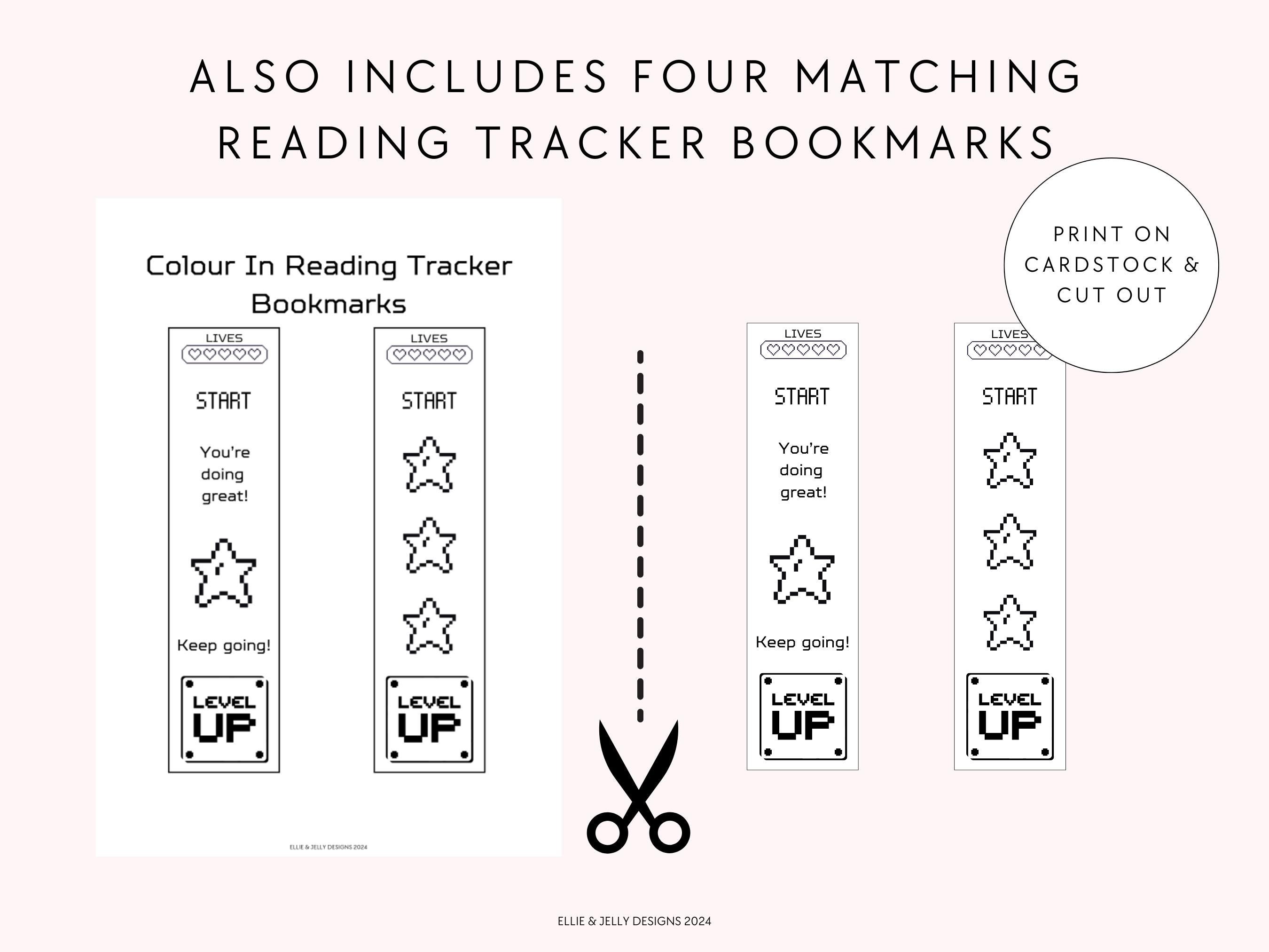 Kids Gaming Theme Reading Tracker | Book Challenge | Reading ...
