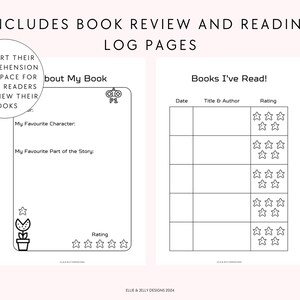 Kids Gaming Theme Reading Tracker | Book Challenge | Reading ...