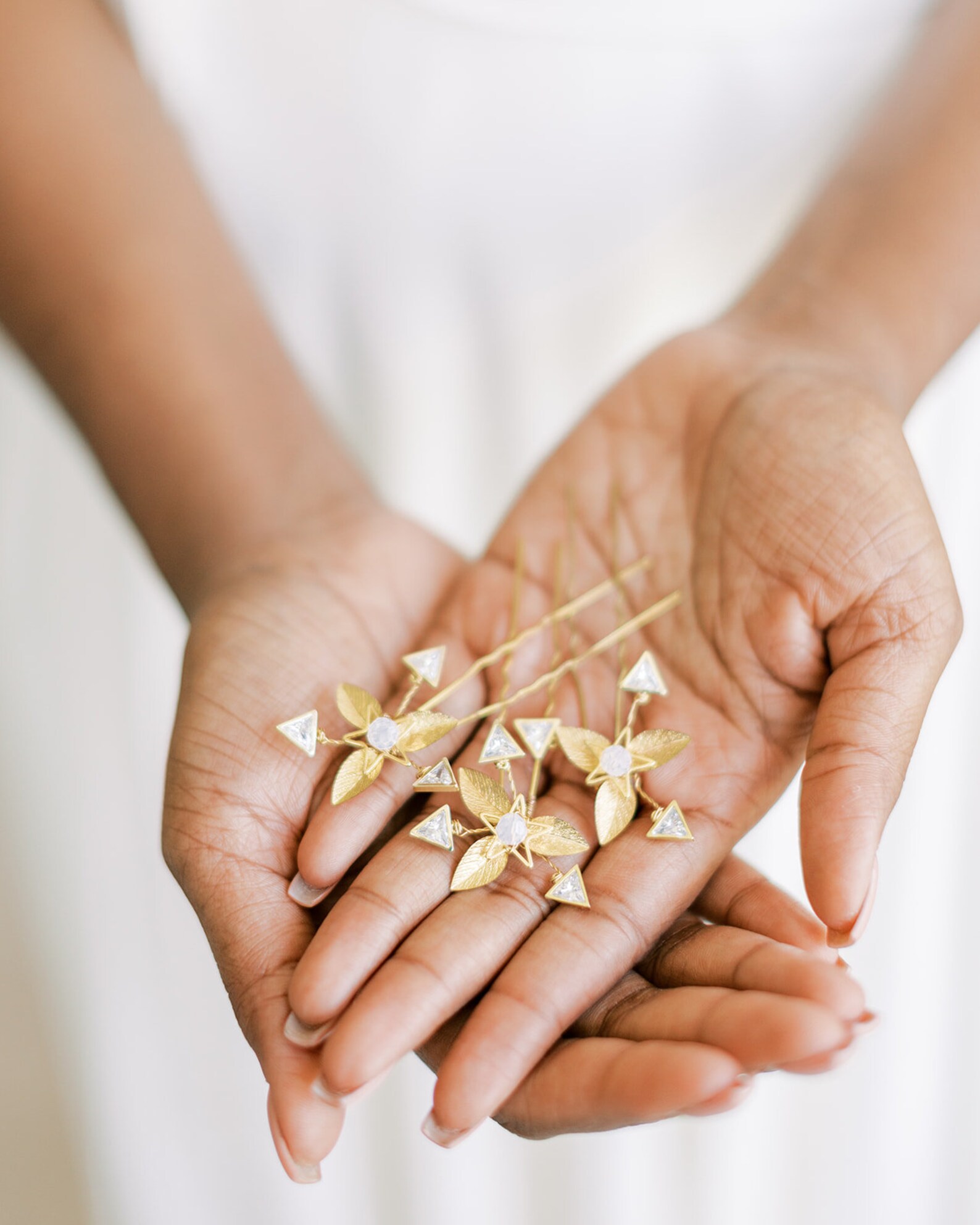 Gold Cosmic Bridal Hair Pins Opal Wedding Starry Night - Etsy
