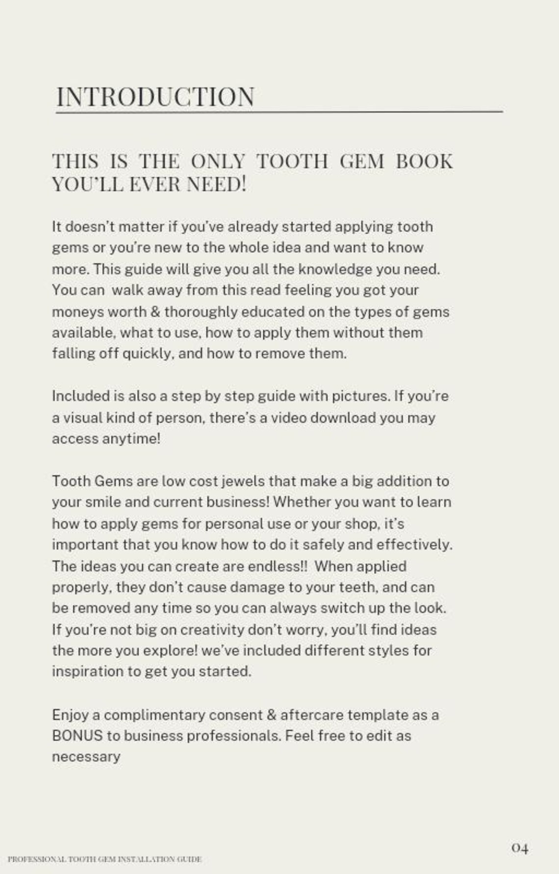 The Last Tooth Gem Book You'll Ever Need - Etsy