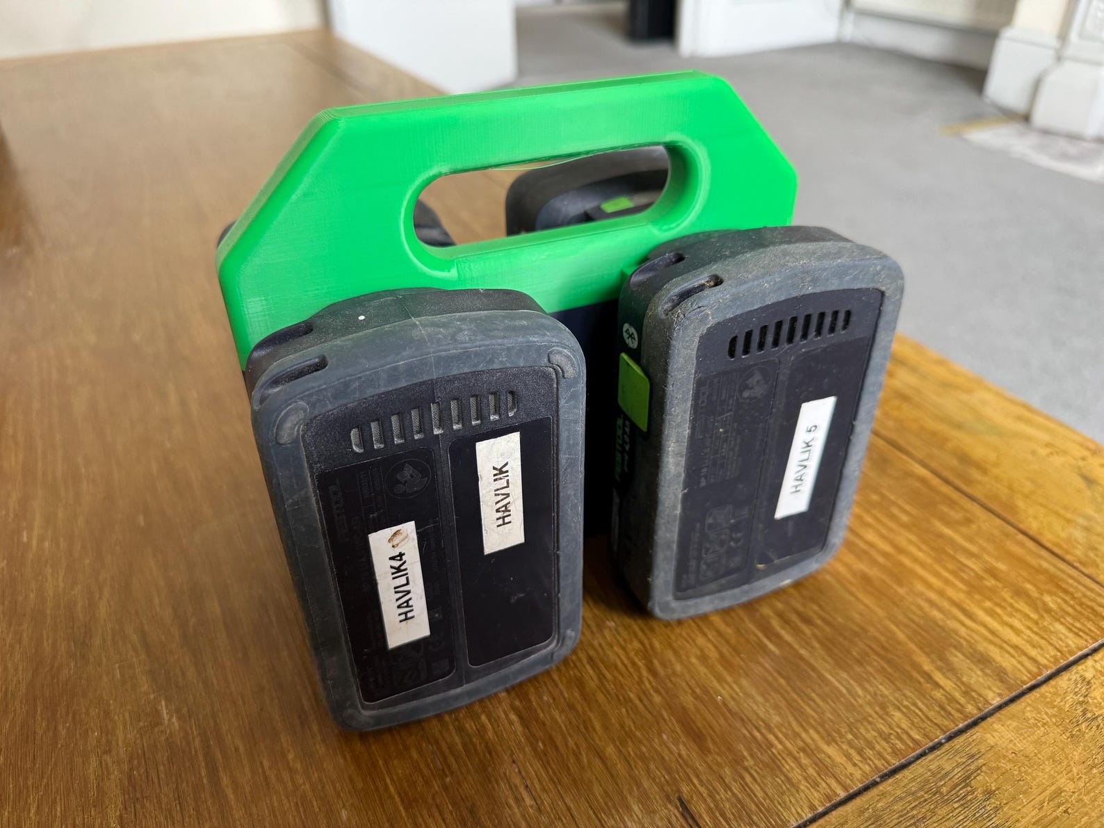 Festool Battery Caddy 4 Batteries - Etsy
