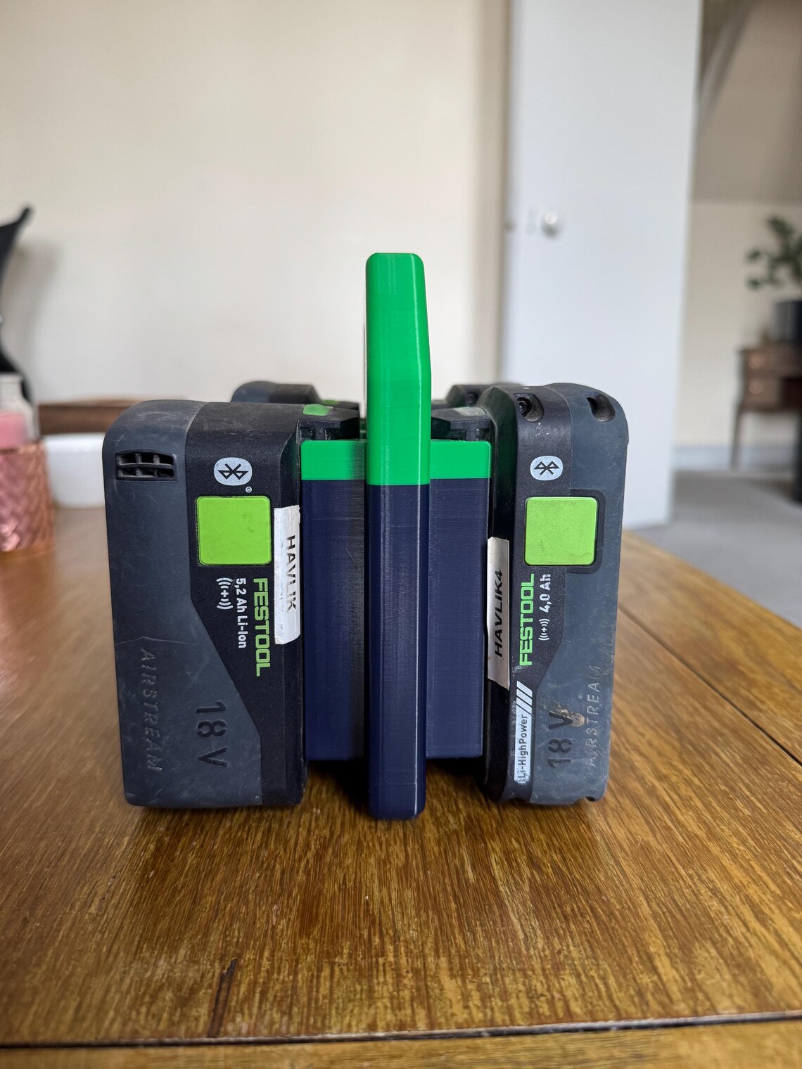 Festool Battery Caddy 4 Batteries - Etsy