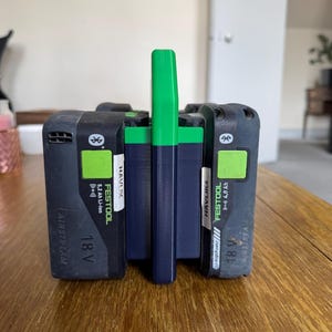 Festool Battery Caddy 4 Batteries - Etsy