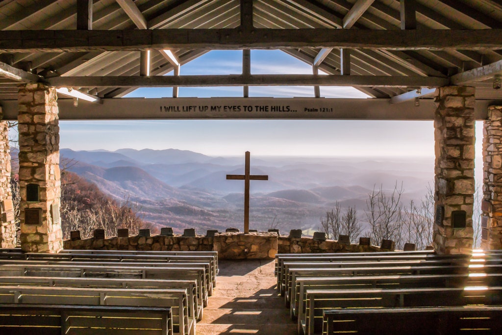 Pretty Place, Symmes Chapel - Giclee' Print on Watercolor Paper - Etsy