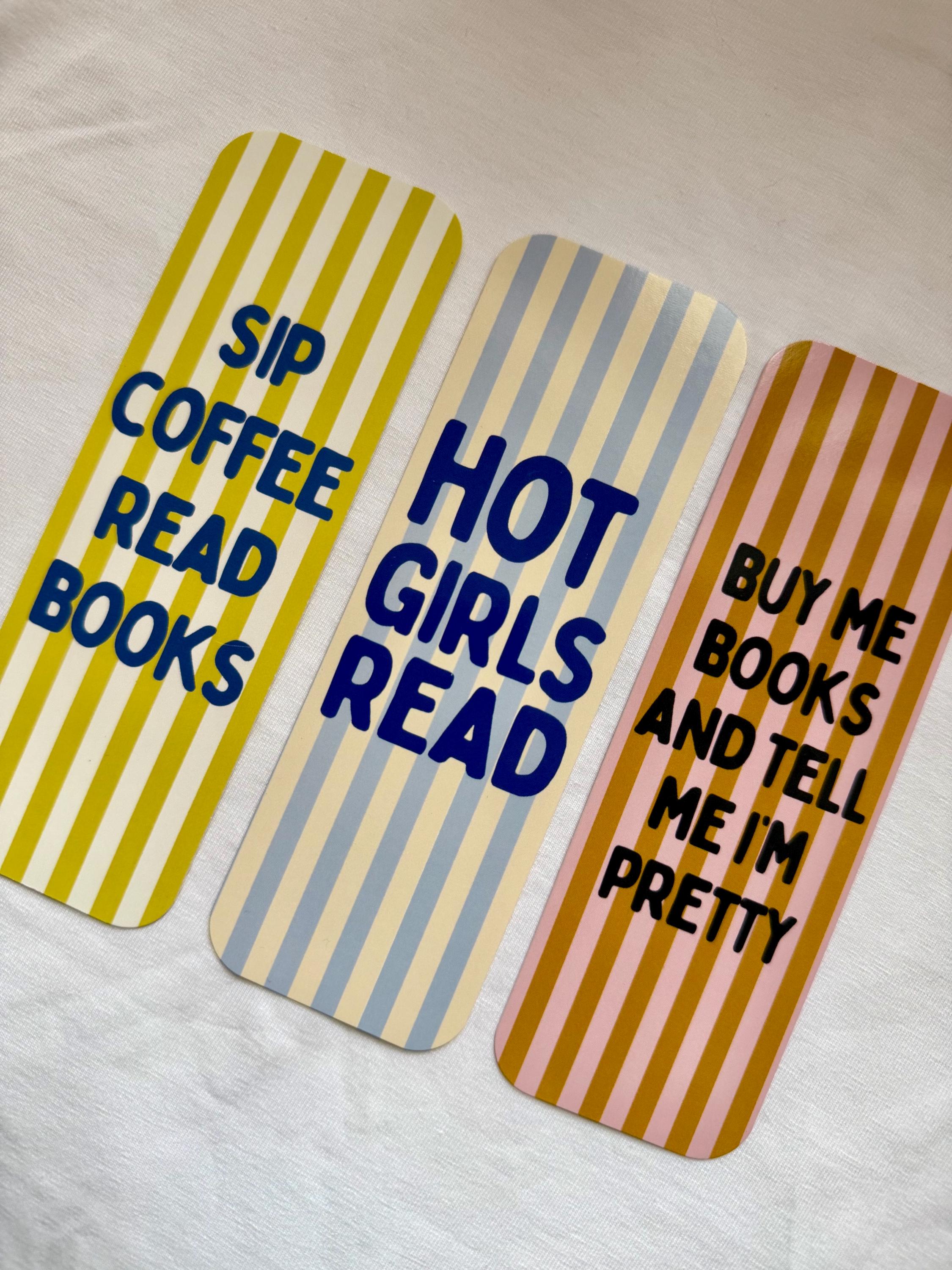 Striped Bookmark Set for Readers - Etsy