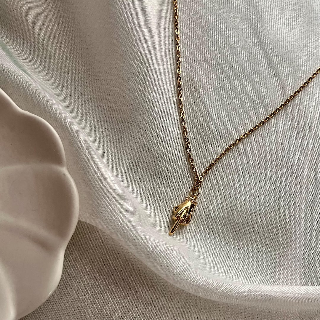 Middle Finger Necklace, Explicit Gifts - Etsy