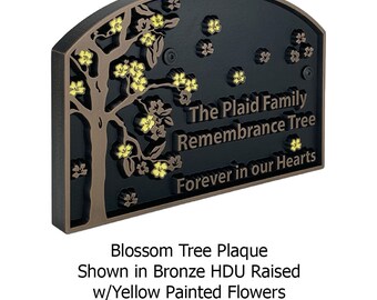 Memorial Plaque for Tree - Etsy
