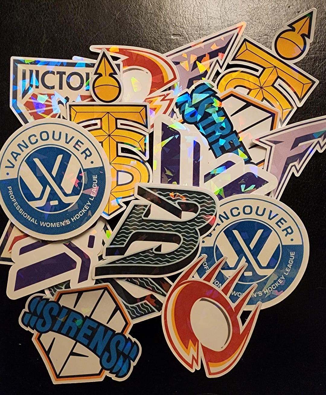 PWHL Team Sticker Pack - Etsy