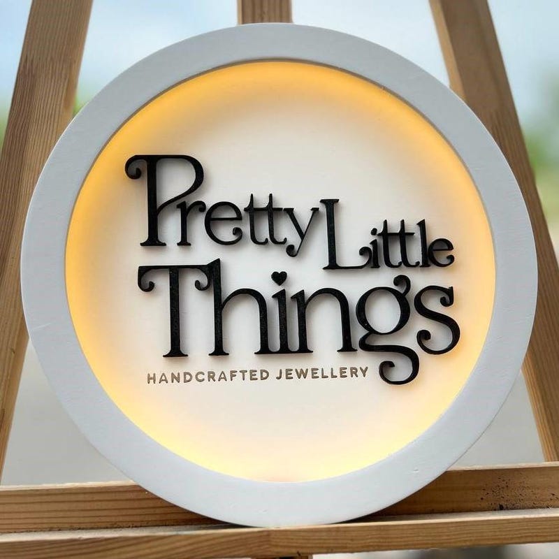 Backlit Wood Sign - Etsy