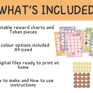 Printable Kids Toileting Reward Chart | Toilet Training | Stool ...