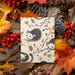 Autumn Woodland Opossum Seamless Pattern – Cozy Woodland Animal Fabric ...
