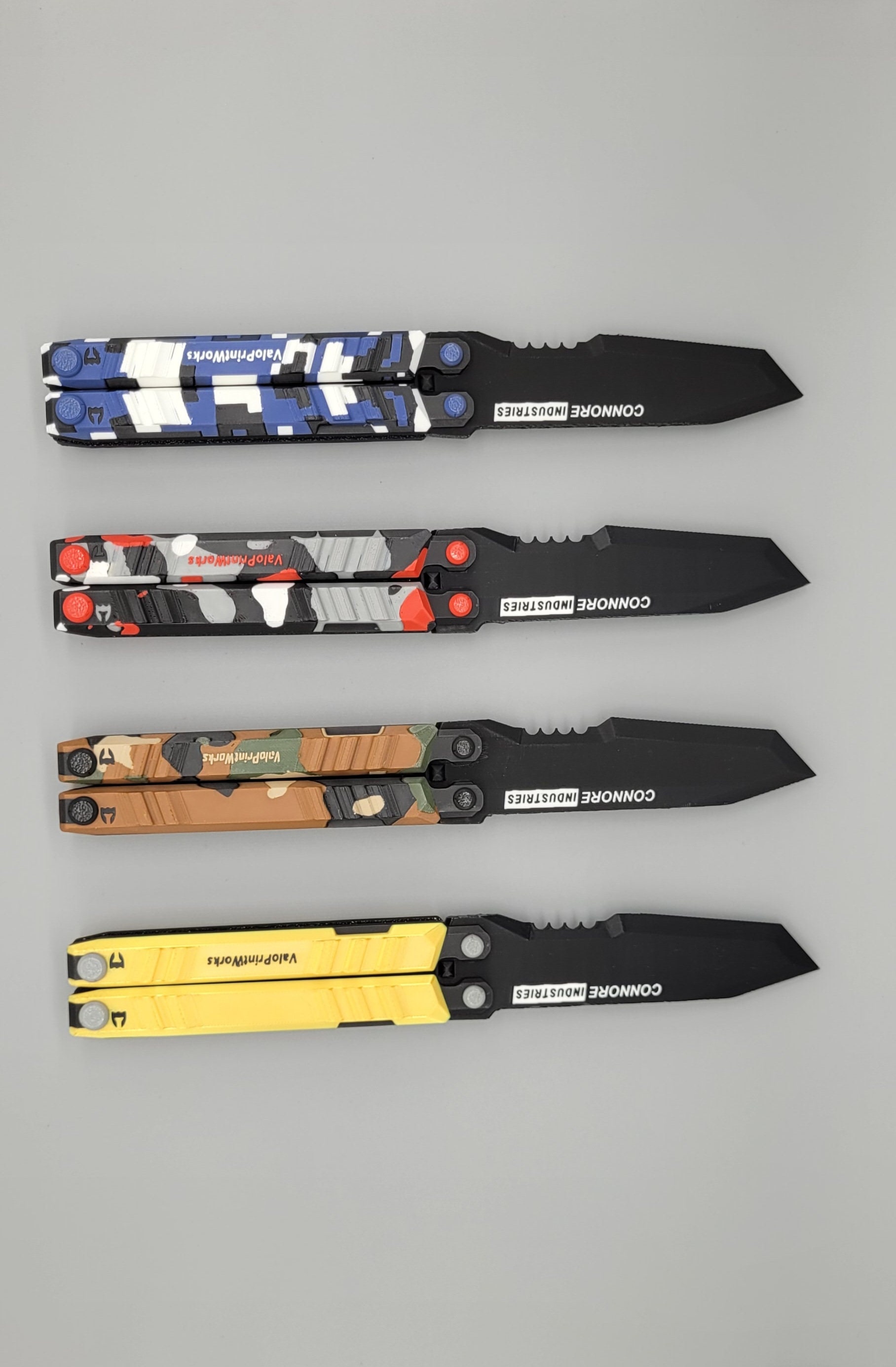 Valorant Recon Knife, Cosplay Butterfly Knife, Flippbar Und 100% 3D ...