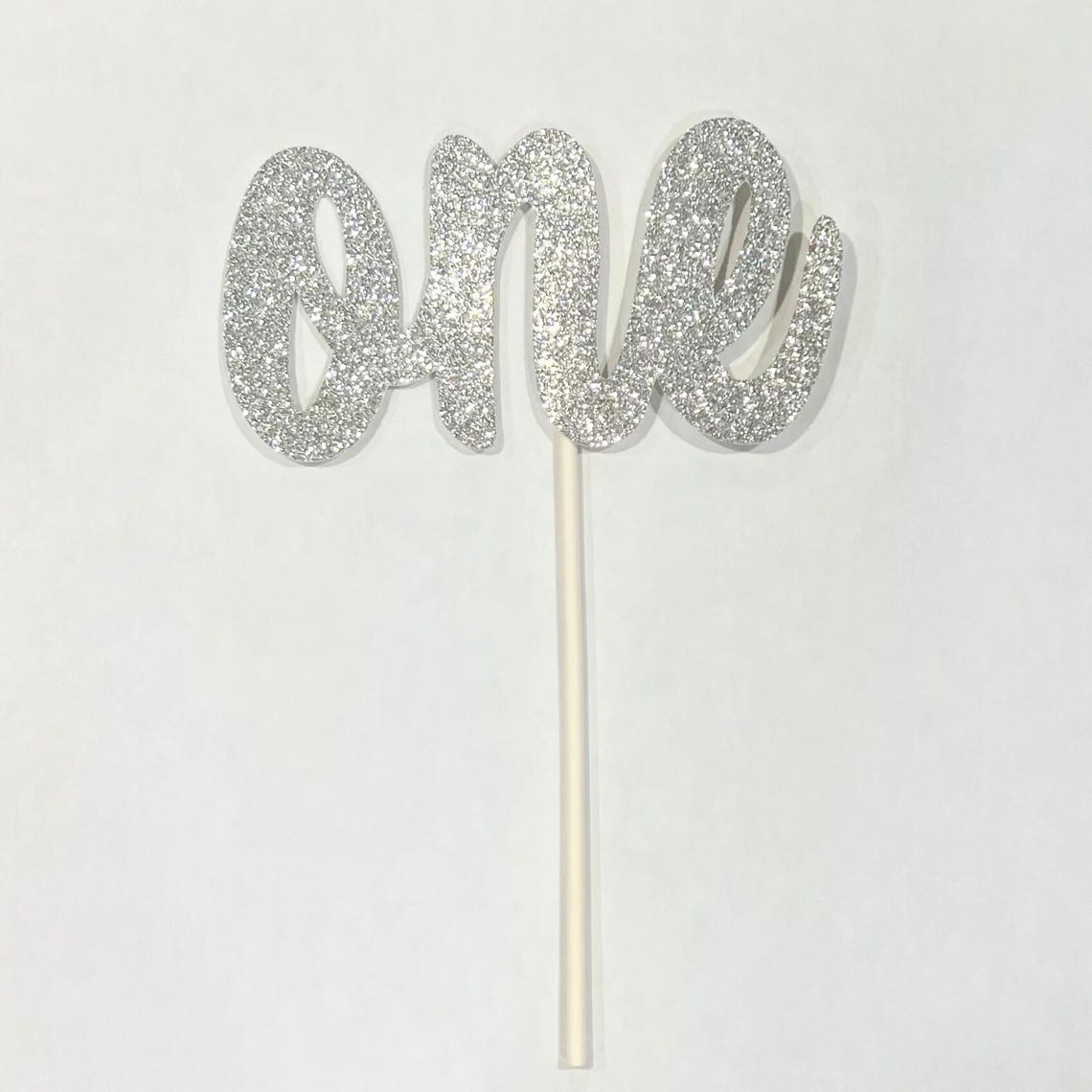 One Birthday Cake Topper, 1st Birthday Cake Topper, One Year Old Cake ...