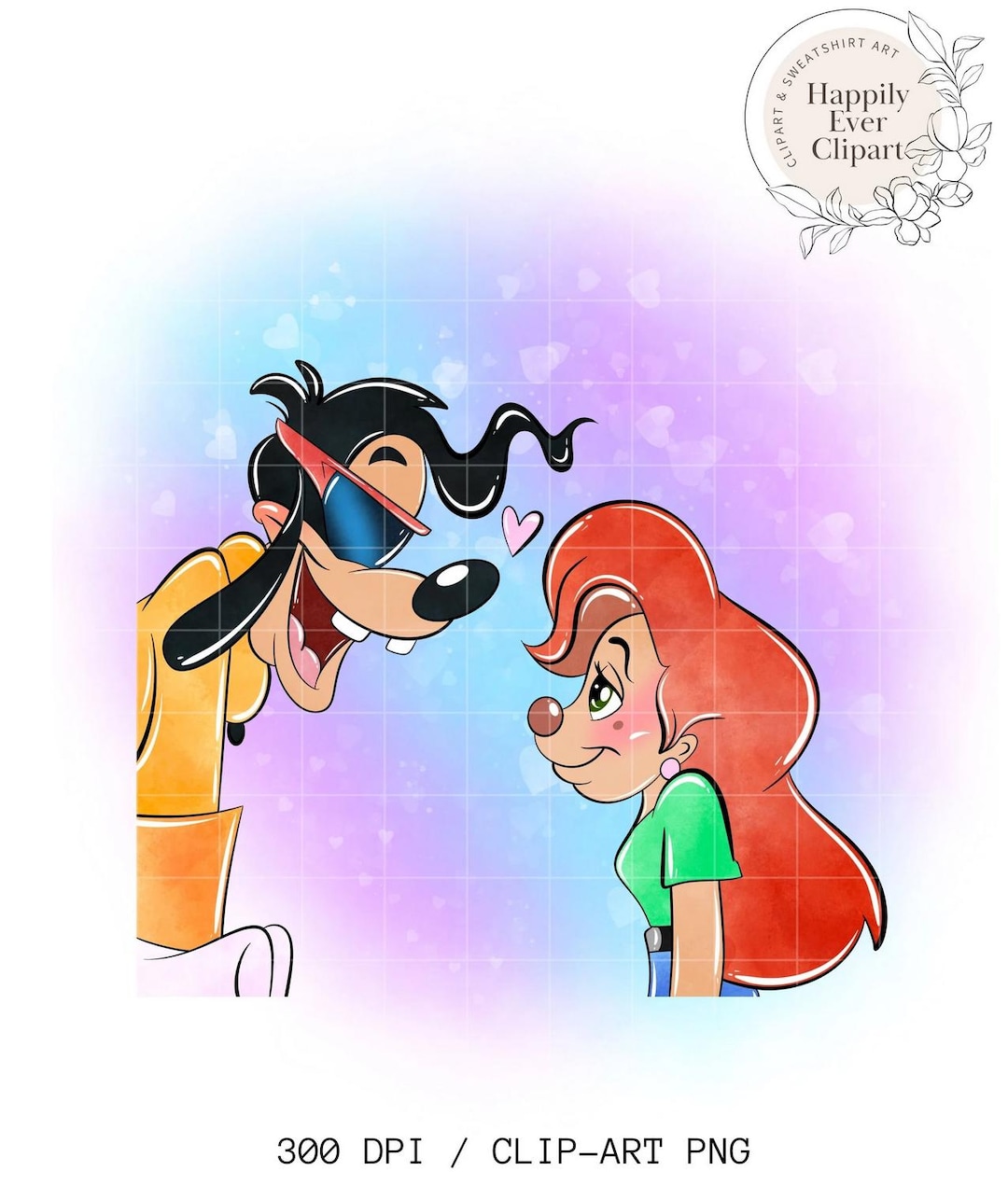 Watercolour Max Roxanne Clipart / A Goofy Movie 300 Dpi Digital ...