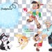 Watercolour Pinocchio Clipart Set / Pinocchio 300 Dpi Digital Download ...