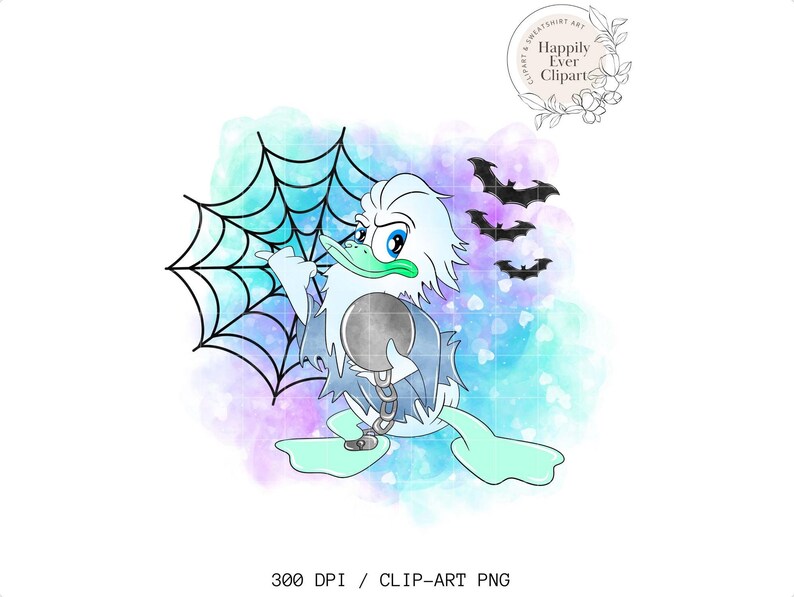 Watercolour Donald Haunted Mansion Clipart / Donald Haunted Mansion ...