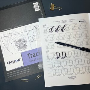 Brush Pen Lettering for Beginners Workbook - Learn Calligraphy / Hand ...