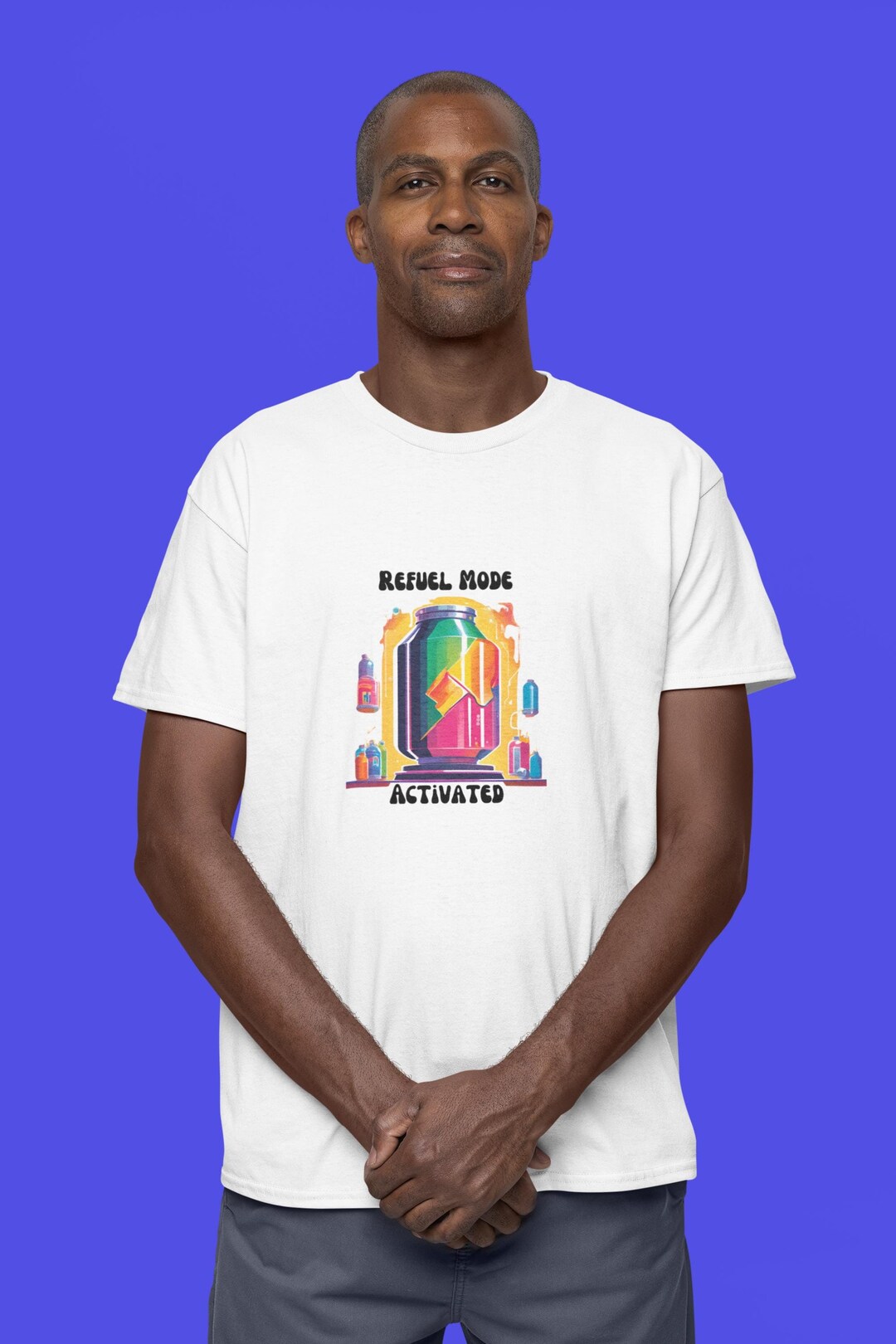 Futuristic Tee, Sci-fi Energy Core Shirt, Tech Fan Gift, Vibrant Art ...