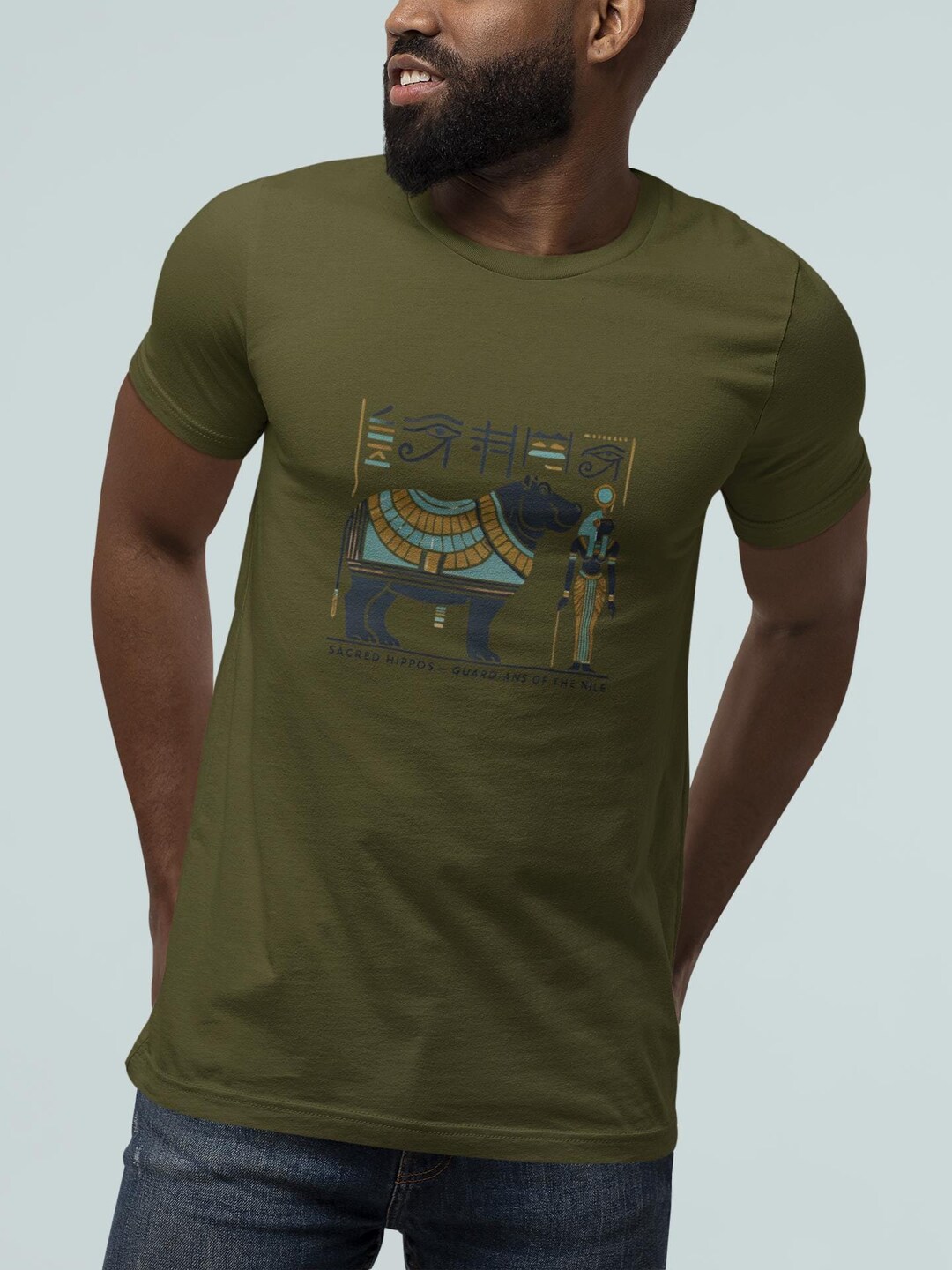 Ancient Egyptian Goddess Taweret Unisex Jersey Tee, Mythology Fans ...