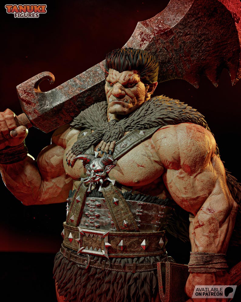 Berserk Zodd Figure: Hand-painted Resin Anime Statue - Etsy