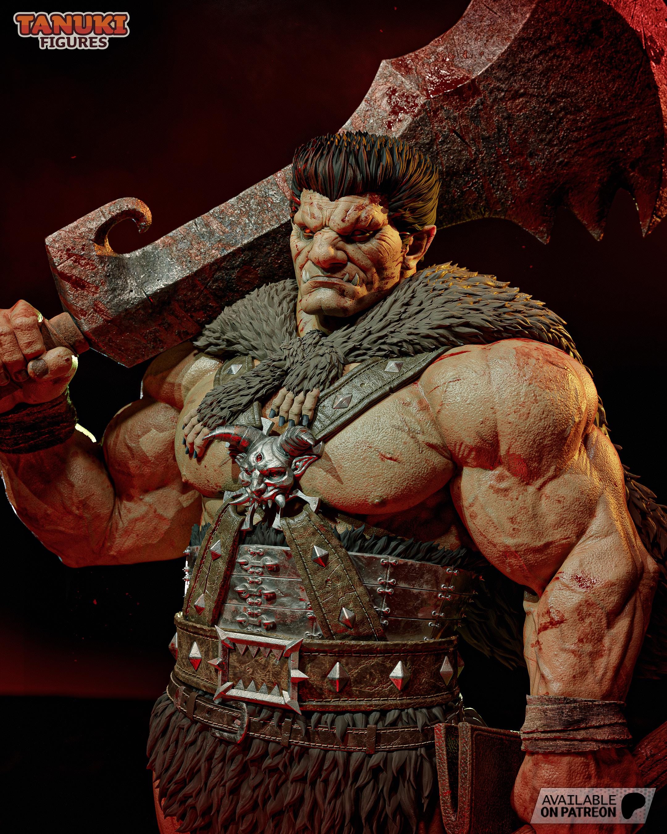 Berserk Zodd Figure: Hand-painted Resin Anime Statue - Etsy