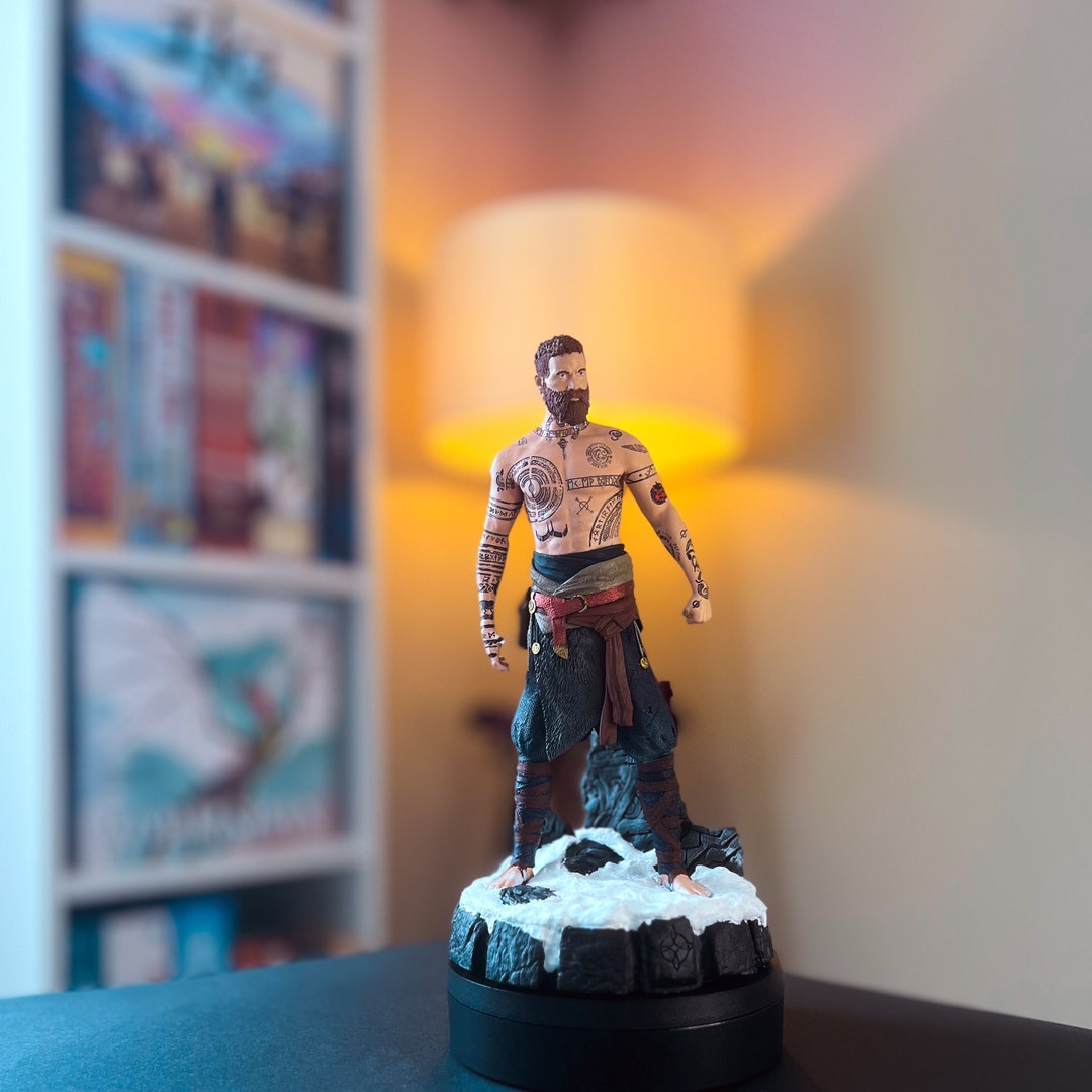God of War Baldur Figure Baldur Figure God of War Figures Handmade ...