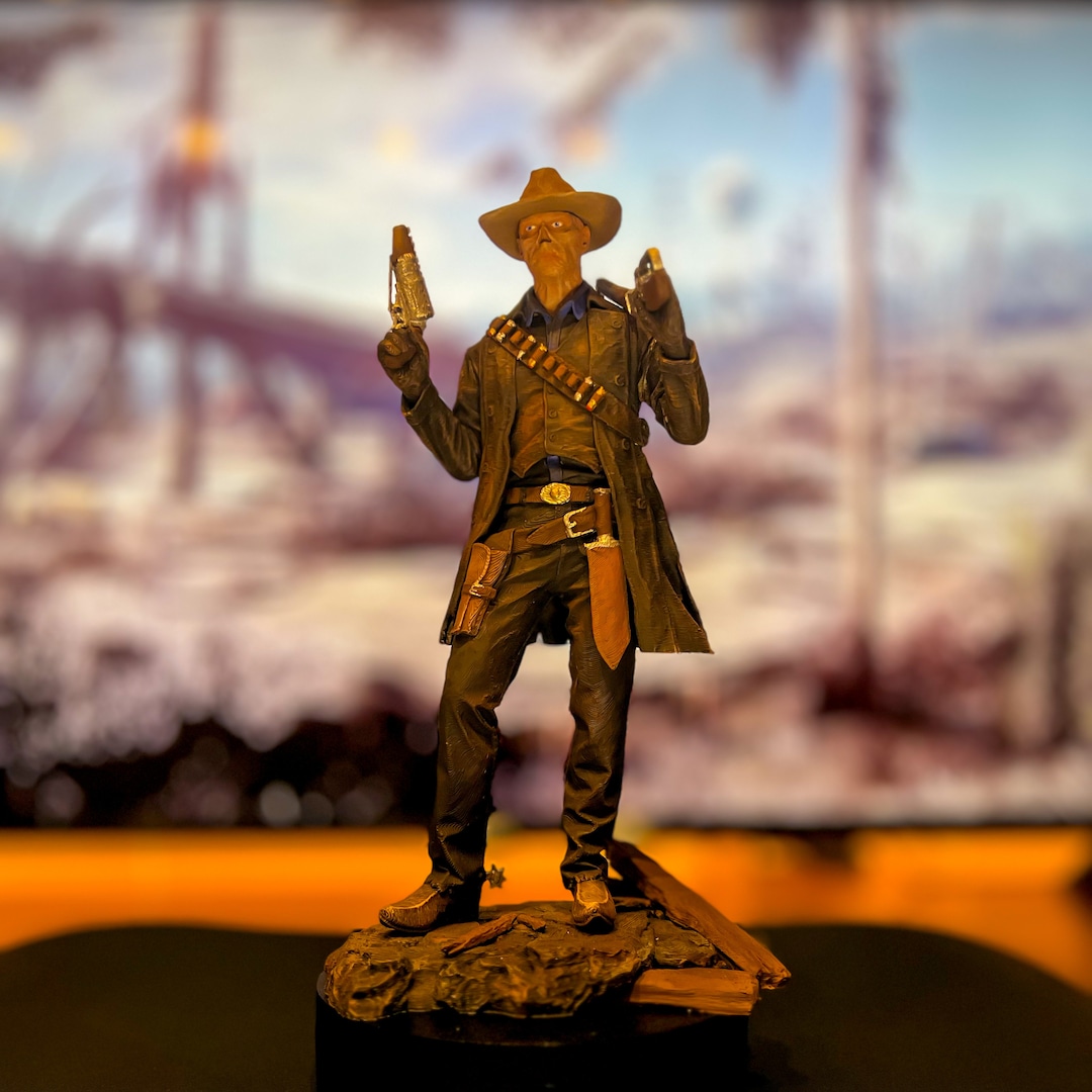 The Ghoul - Fallout Ghoul 3D Printed Figure - Custom Painted, Handmade ...