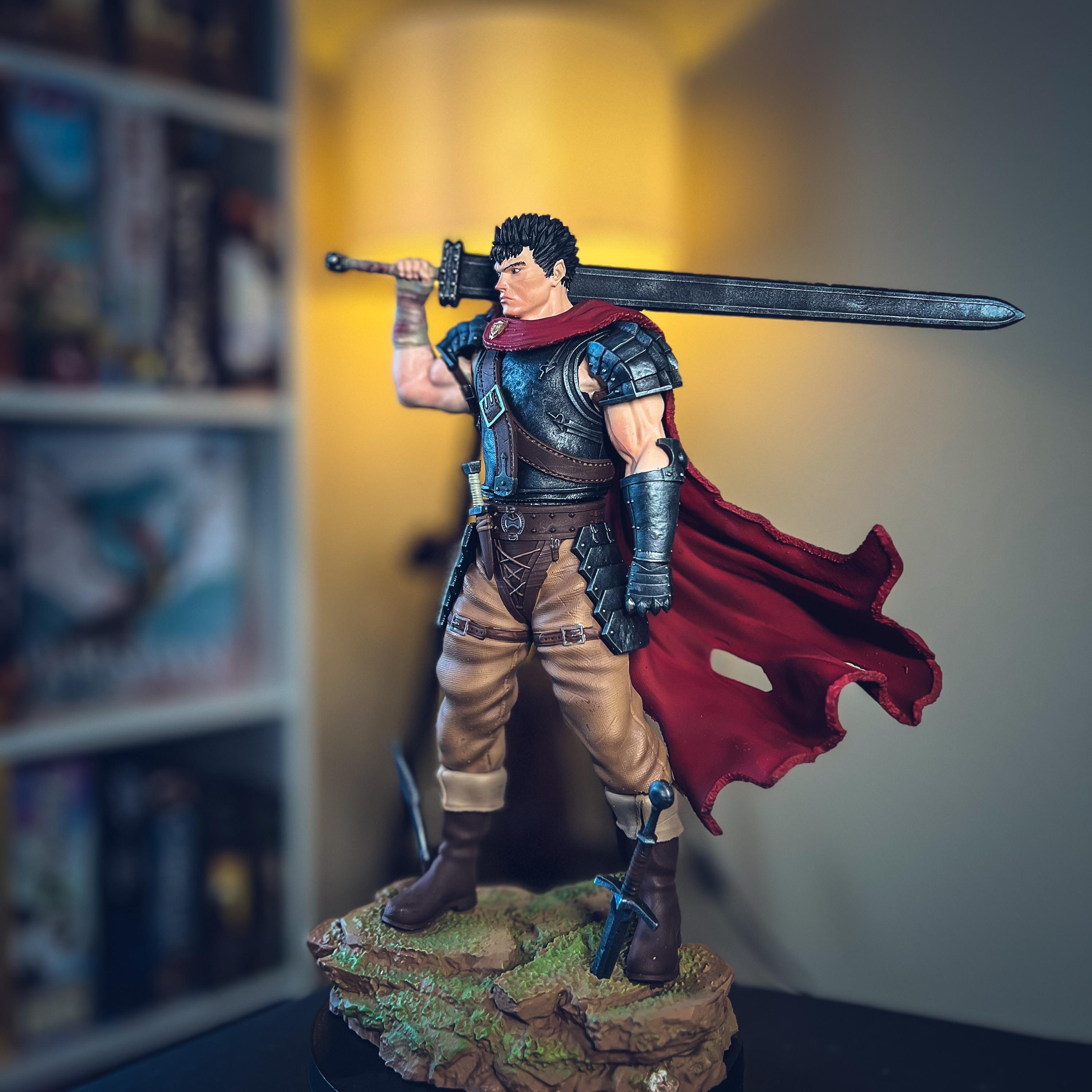 Hand-painted Guts Berserk Figure – Band of the Hawk Era – SLA 3D ...