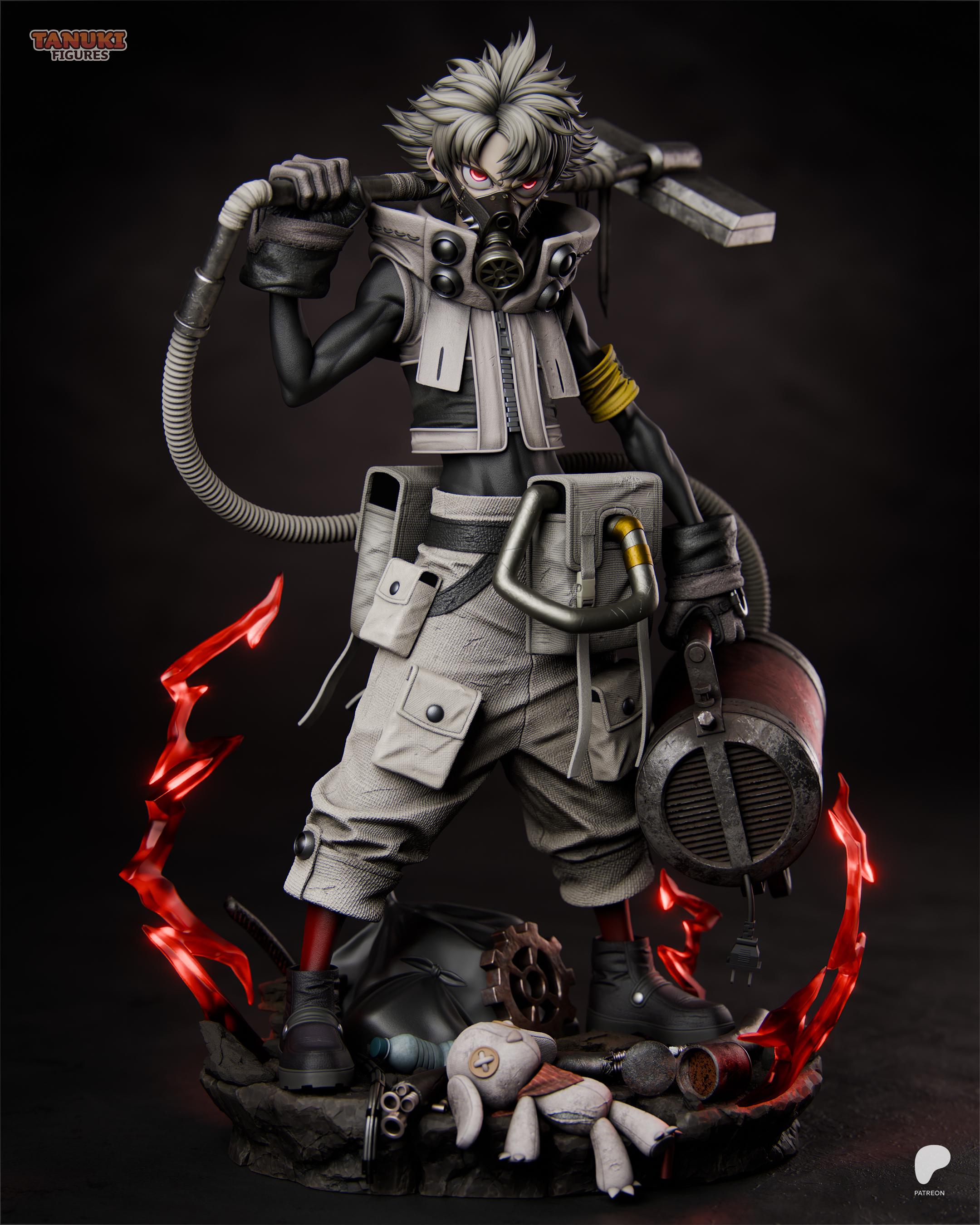 Rudo - Gachiakuta Figurine: Hand-painted 3D Printed Anime Art - Etsy Canada